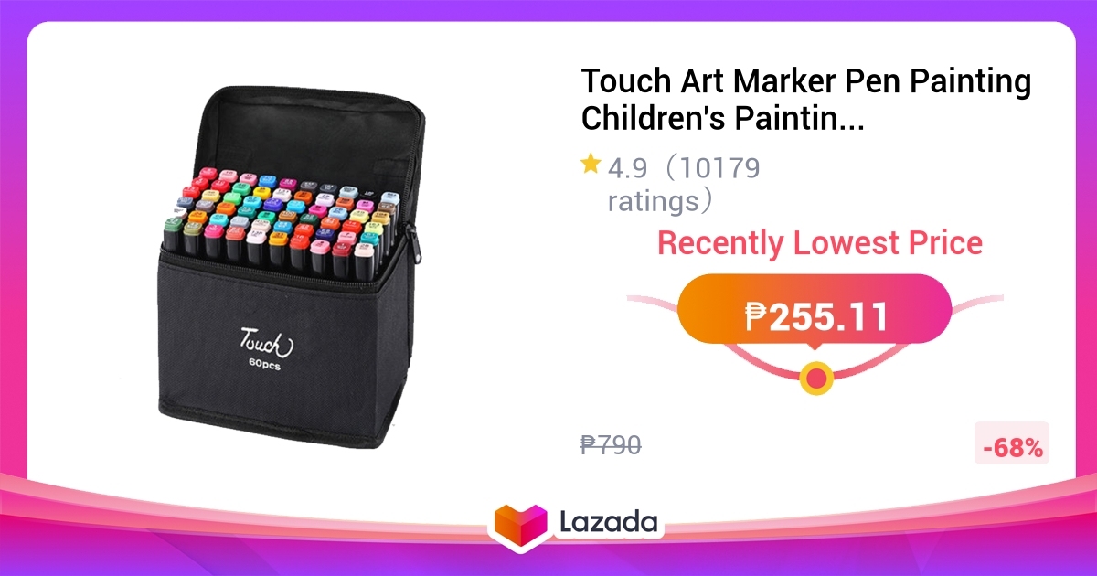 Touch Art Marker Pen Painting Children's Painting Pen Art Supplies ...