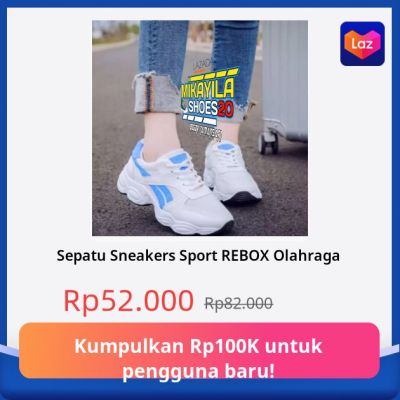 Sepatu Sneakers Sport REBOX Olahraga | Lazada Singapore