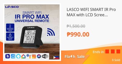 LASCO WIFI SMART IR Pro MAX with LCD Screen Universal Remote Control ...