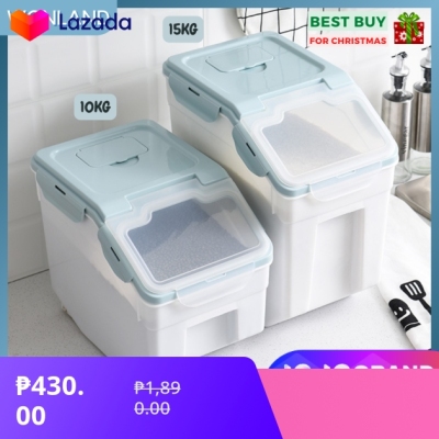 [CLEARANCE SALE] 10/15/25 KG Rice Bucket Storage Container with ...
