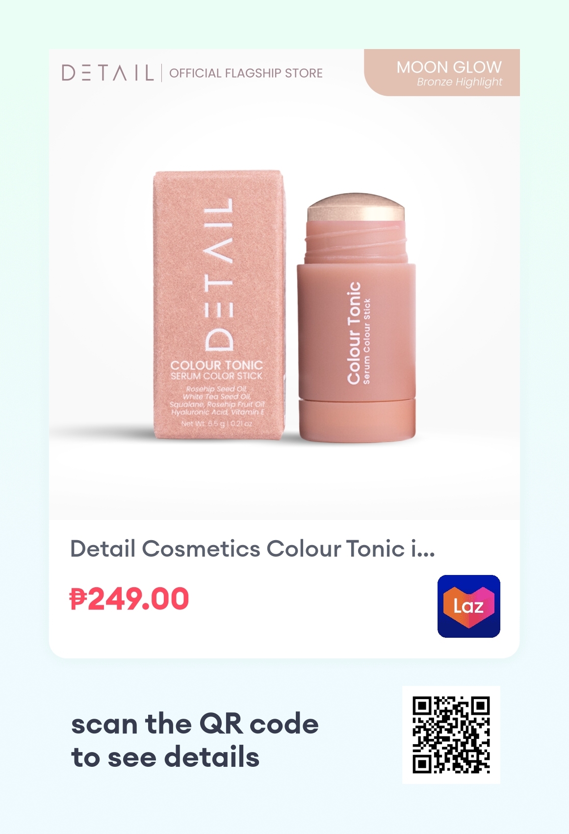 Detail Cosmetics Colour Tonic in Moon Glow