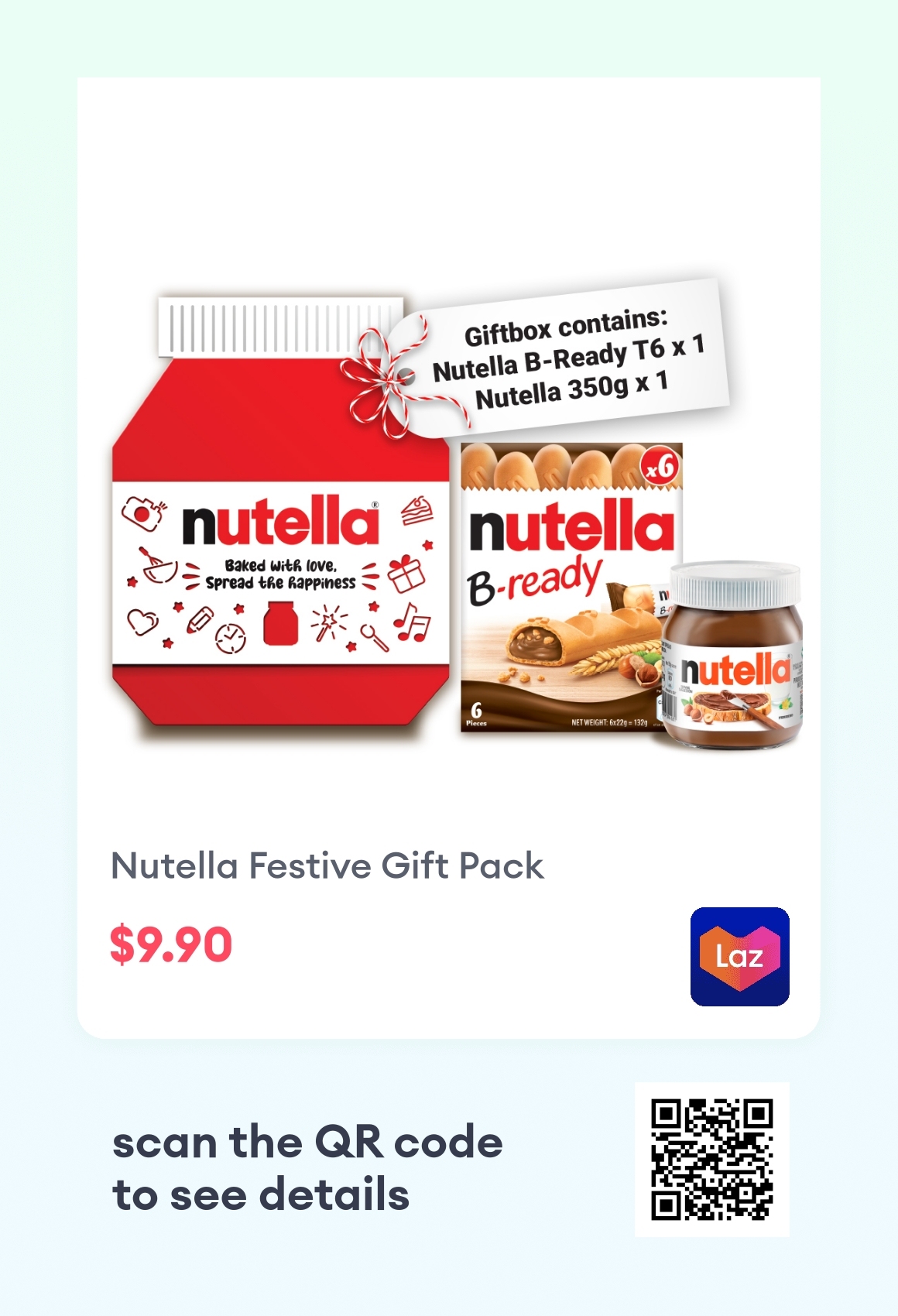Nutella Festive Gift Pack