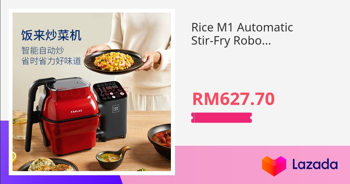 Rice M1 Automatic Stir-Fry Robot Cooking Machine for Frying Intelligent ...