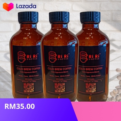 Cold Brew Coffee Trio By Ri Ri Coffee