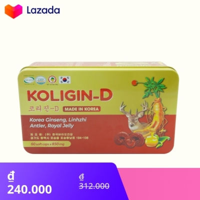 [HCM]Koligin D Hàn Quốc- Tăng cường sinh lực tăng sức đề kháng phục hồi ...
