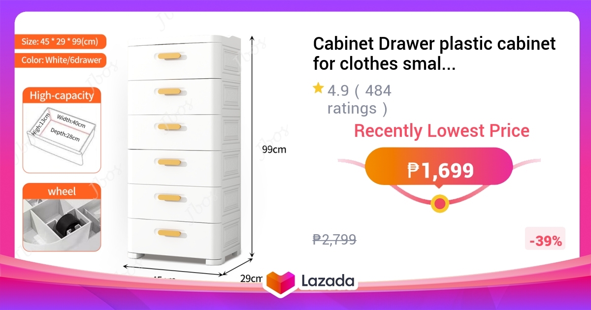 Cabinet Drawer plastic cabinet for clothes small cabinet For Clothes Organizer Bedside table ...