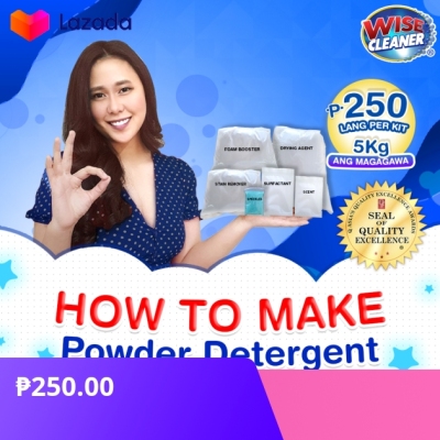 PREMIUM POWDER DETERGENT KIT WISE CLEANER