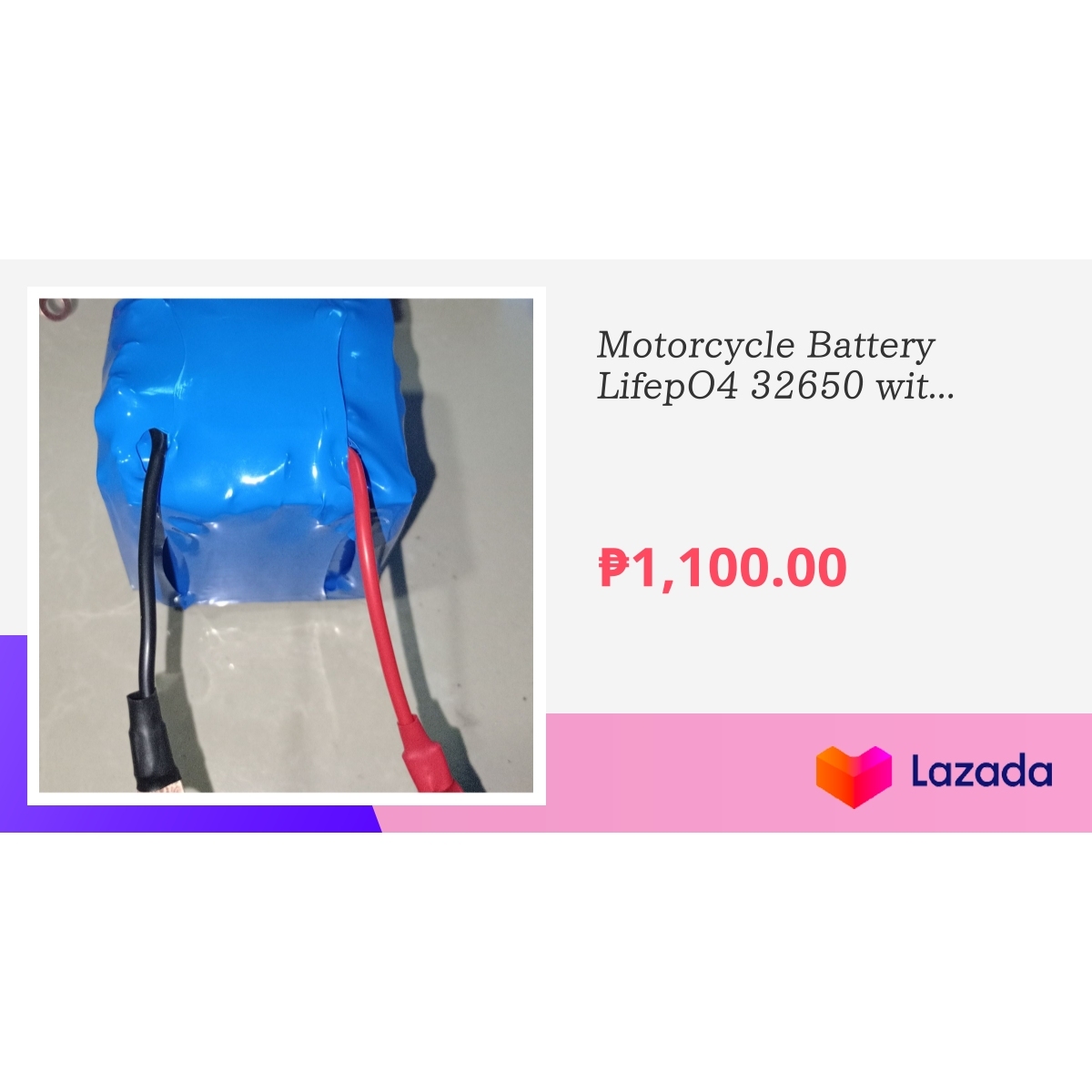 Motorcycle Battery LifepO4 32650 with BMS, Active Balancer and ...