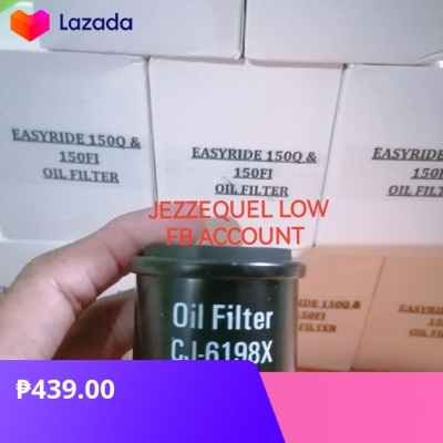 CJ-6198X EASYRIDE 150Q & 150FI GENUINE OIL FILTER MOTORSTAR