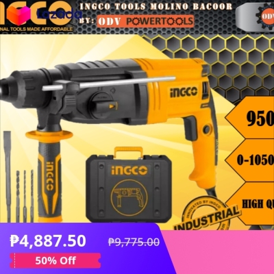 Ingco RGH9528 Industrial SDS Plus Rotary Hammer Drill / Chipping Gun ...