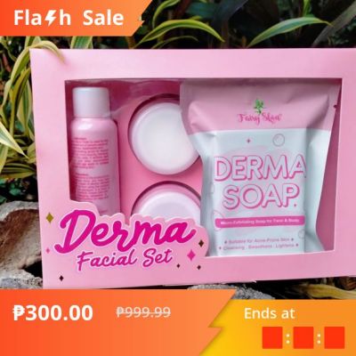 Fairy Derma Facial Set PINK Skin Fairy Rejuvenating Set Skin PINK/Fairy ...