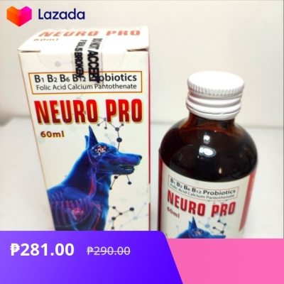 [G&G] NEURO PRO / 60ML /FOLIC ACID / ANTI DISTEMPER / FOR DOGS / CATS