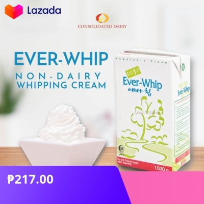 Everwhip Vivo Non~Dairy Whipping Cream 1030l, 1100liter