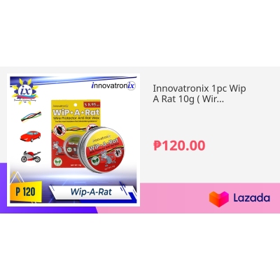 Innovatronix 1pc Wip A Rat 10g ( Wire Protector Anti Rat Wax ) / ( Non ...