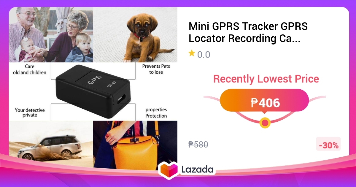 Mini GPRS Tracker GPRS Locator Recording Car Magnetic Mini GPS Tracker ...