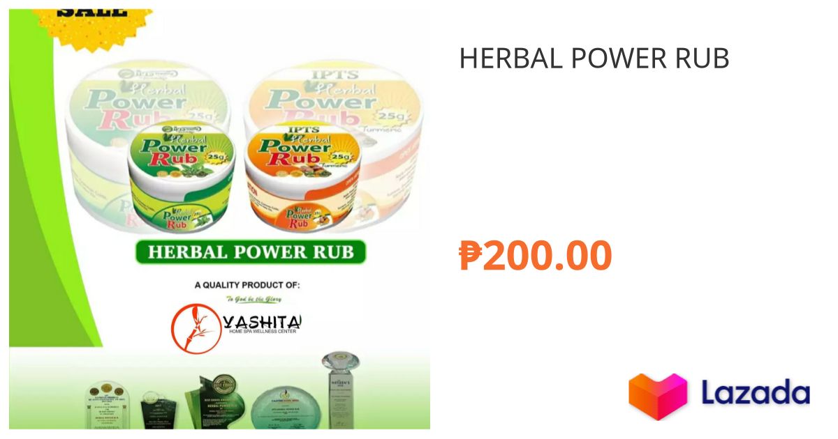HERBAL POWER RUB