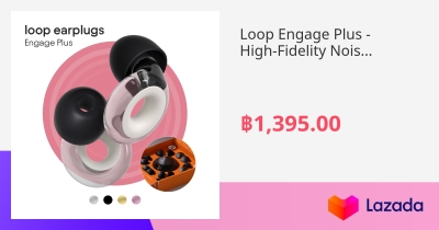 Loop Engage Plus - ที่อุดหูลดเสียงรบกวน ความเที่ยงตรงสูง (16 + 5 dB ...