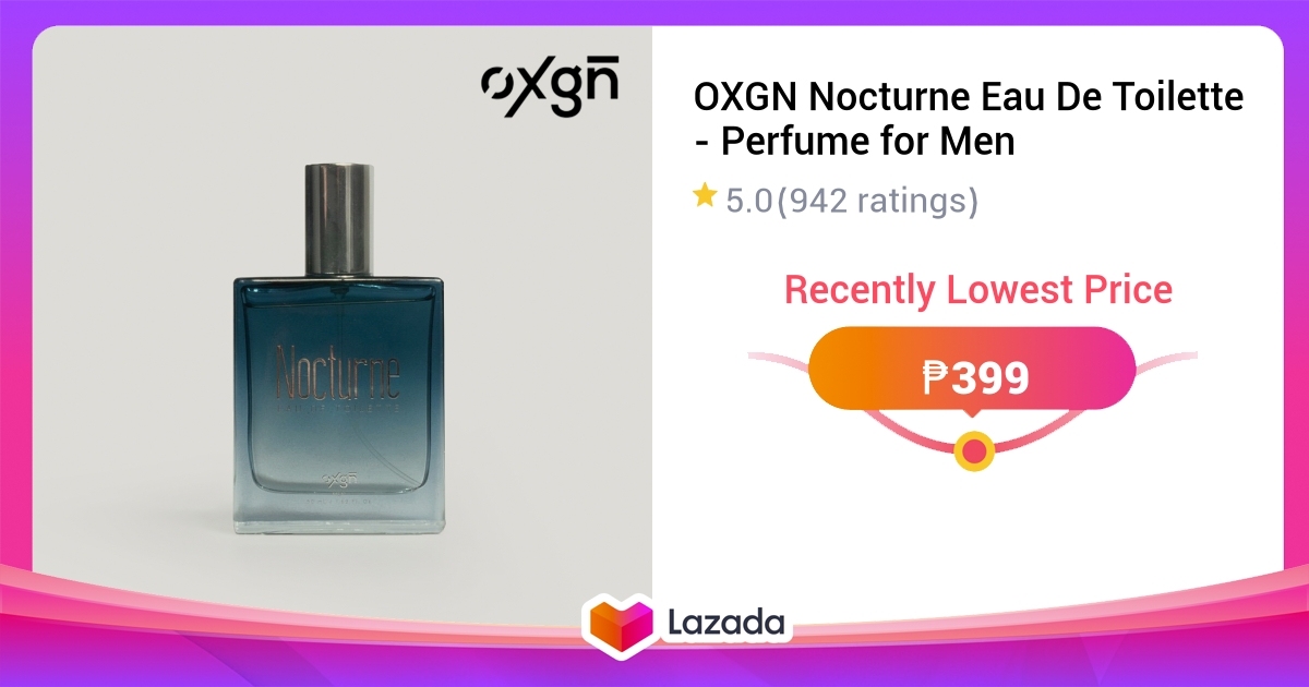 OXGN Nocturne Eau De Toilette - Perfume for Men