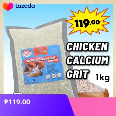 PepCon25 1pc Chicken Calcium Grit 1kg/pack (Shrimpylicious) I Calcium ...