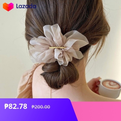 Chiffon Flower Hair Clip Spring Clip Hair Accessories