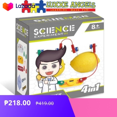 Luxxe Angels STEM Fruit Battery Toy Kit | Educational Fun Learning Toys ...