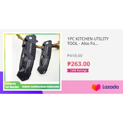 1PC KITCHEN UTILITY TOOL - Also For Camping Rescue Hunting Survival ...