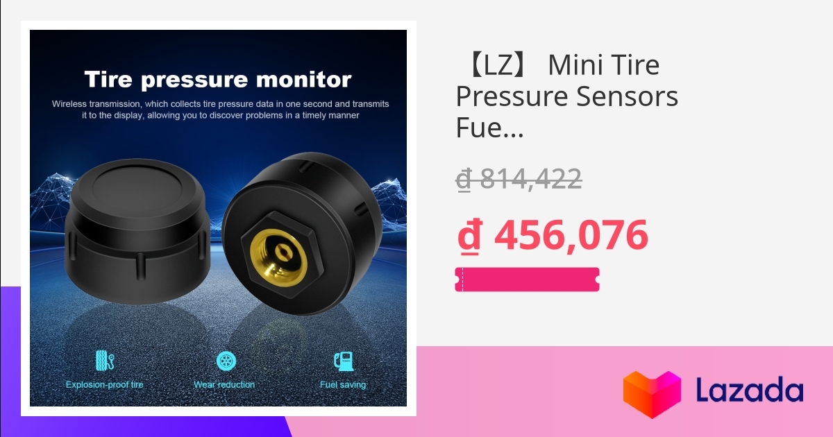 【LZ】 Mini Tire Pressure Sensors Fuel Saving Tire Pressure Monitoring ...