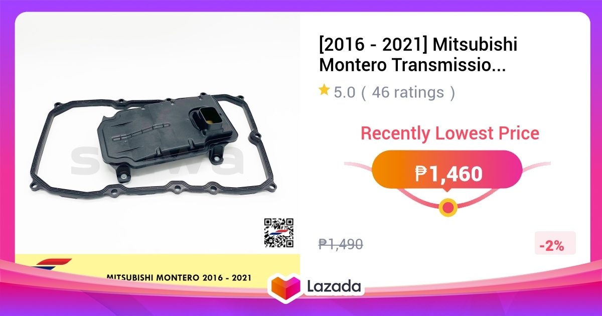 [2016 - 2021] Mitsubishi Montero Transmission Filter (Automatic ...