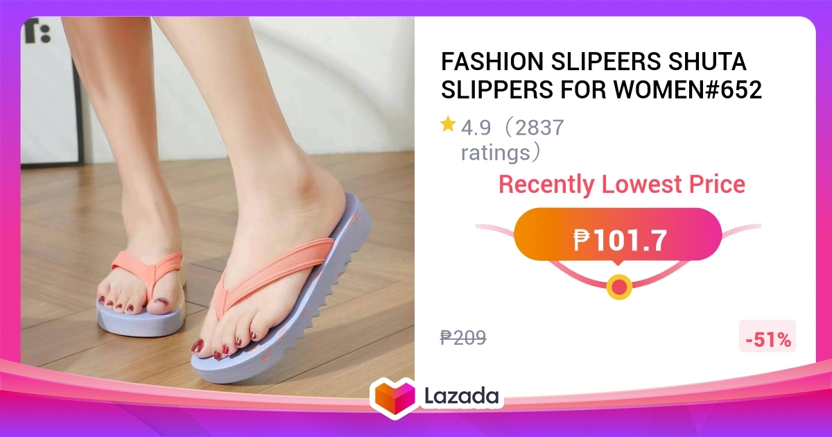 FASHION SLIPEERS SHUTA SLIPPERS FOR WOMEN#652
