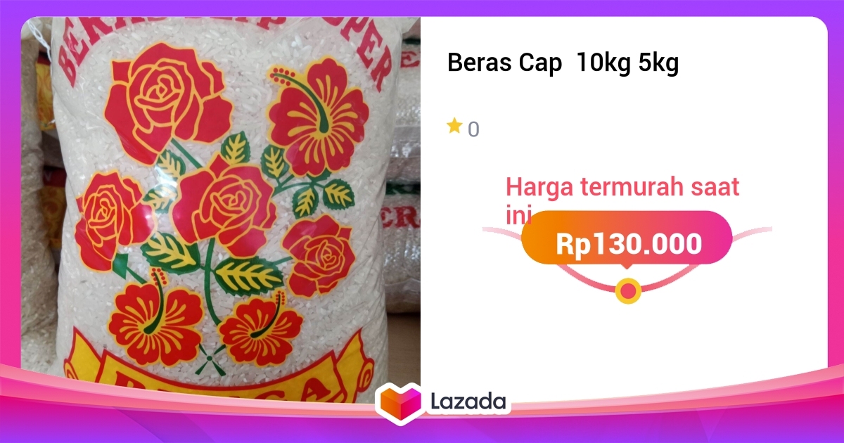 Beras Cap 10kg 5kg