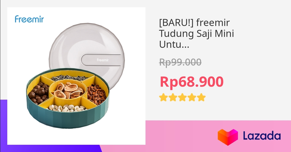 [BARU!] freemir Tudung Saji Mini Untuk Wadah Snack/Cemilan Prasmanan ...