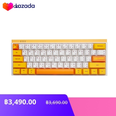 LOGA X Durgod : Mango sticky rice [ Wireless mechanical keyboard ]
