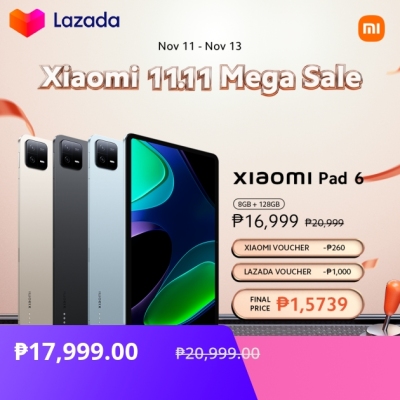 Xiaomi Pad 6 8+128/8+256 Global Version with 1-year warranty | 144Hz WQHD+ eye care display ...