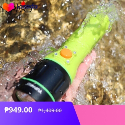YUPARD Waterproof Underwater Diving Diver 40m XM-L T6 LED White Light ...