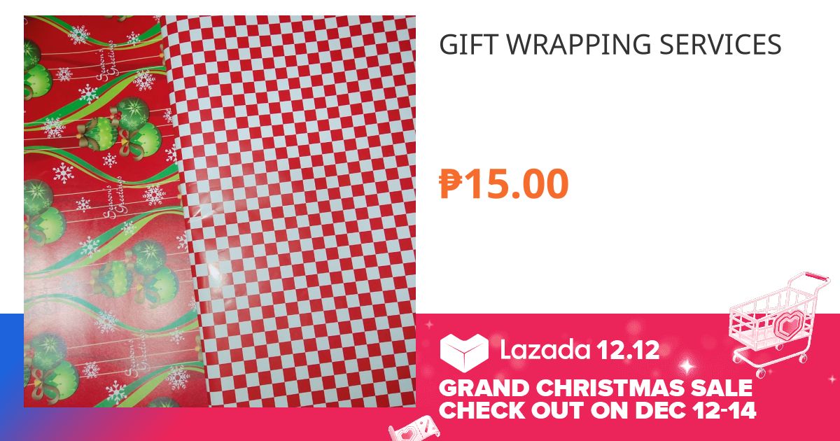 GIFT WRAPPING SERVICES | Online Shopping Lazada