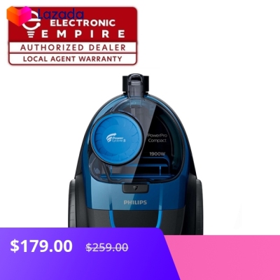 Philips FC9352 PowerPro Compact Bagless Vacuum Cleaner