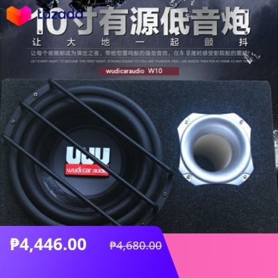 [COD] Direct Sales Car Audio Subwoofer 10 Inch Irregular Ladder with ...
