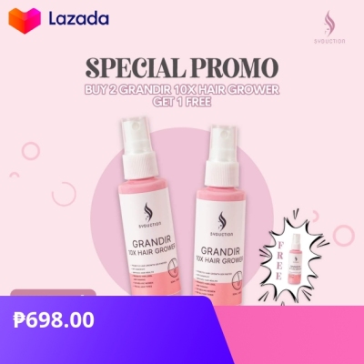 BUY 2 FREE 1 Syduction Grandir Hair Grower for 10x Faster Hair Growth