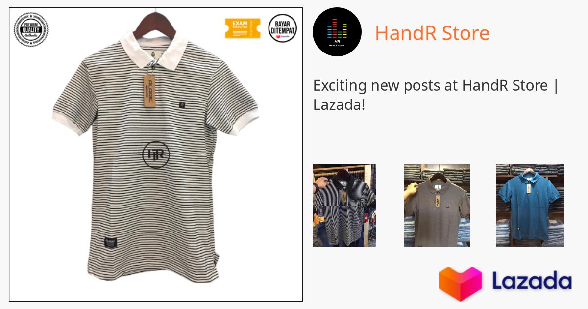 Exciting new posts at HandR Store | Lazada!