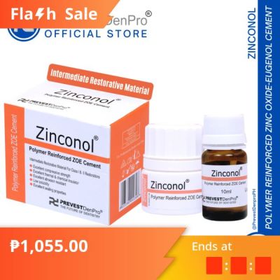 Zinconol (Polymer Reinforced ZOE Cement (IRM)) | PREVEST DENPRO exp. 10 ...