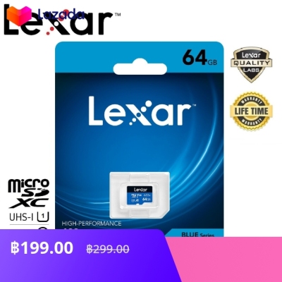 Lexar 64GB Micro SDXC 633x High-Performance