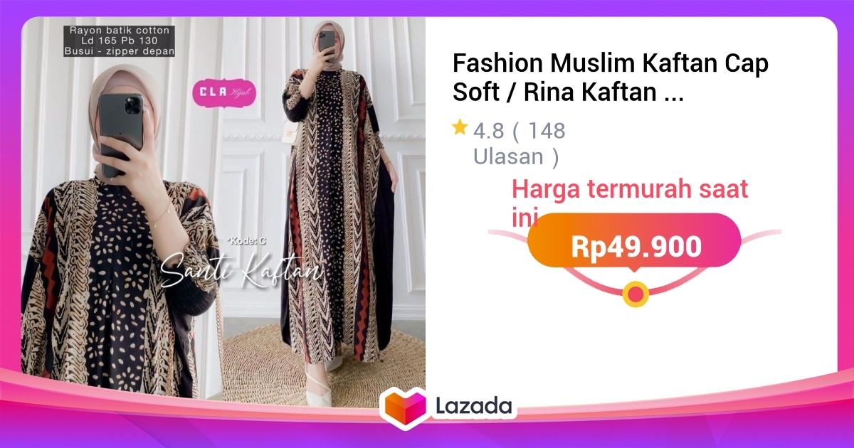 Fashion Muslim Kaftan Cap Soft / Rina Kaftan / Kaftan Jumbo Cap Encim