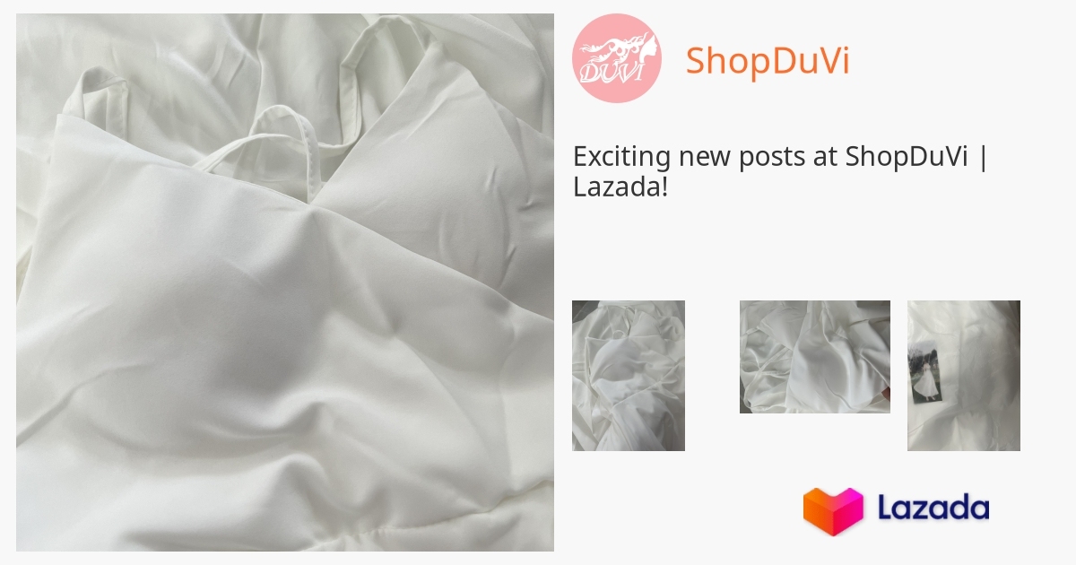 Exciting new posts at ShopDuVi | Lazada!