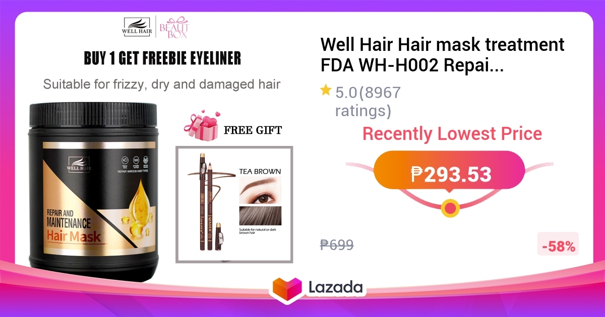 Well Hair Hair mask treatment FDA WH-H002 Repair And Maintenance Hair ...