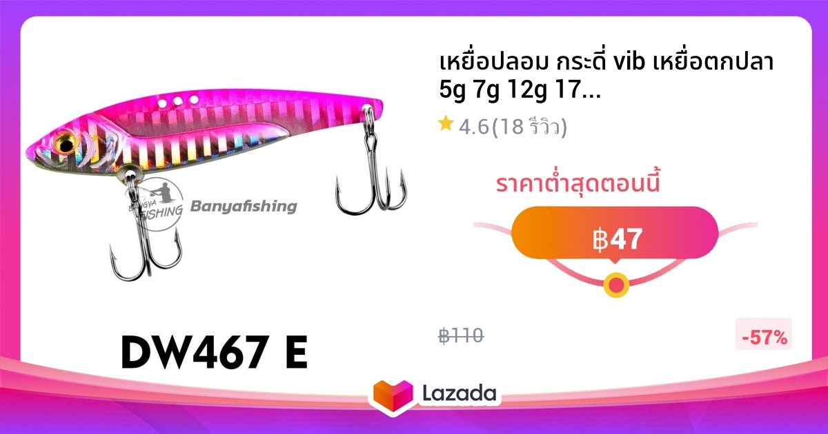 เหยื่อปลอม กระดี่ vib เหยื่อตกปลา 5g 7g 12g 17g 20g งานกระสูบฝูง ตัวเบ็ดแข็งแรง กระดี่ Ratting ...