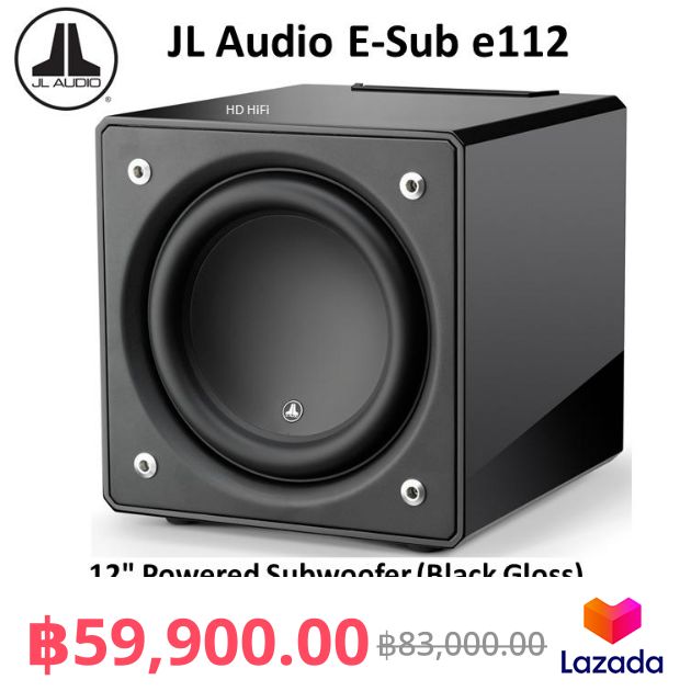 JL Audio Subwoofer รุ่น e112 Black Gloss