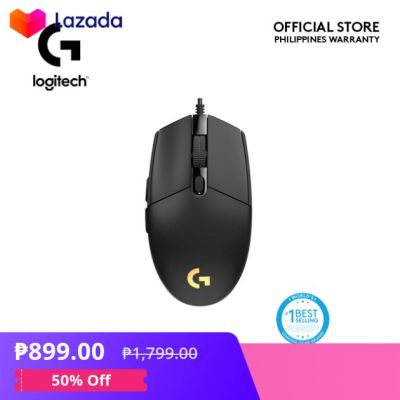 Logitech G102 Light Sync Gaming Mouse with Customizable RGB Lighting, 6 ...