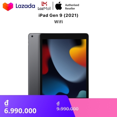 iPad Gen 9 10.2-inch (2021) Wifi - Hàng Chính Hãng