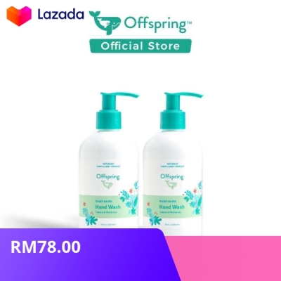 Offspring Premium Organic Hand Wash Combo Set (300ml x 2)