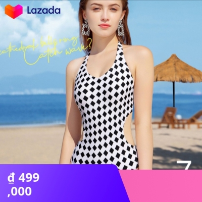 Women's One piece swimsuit Yingfa casual Y2302 and Y2109 (attached chestpad)